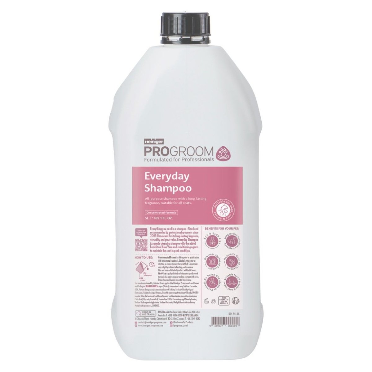 ProGroom Everyday Hundeshampoo 5 l. | Køb her!